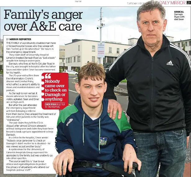 Family’s anger over A&E care - PressReader