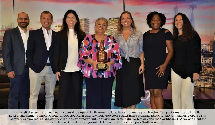 Joy Spence receives lifetime achievemen­t award - PressReader