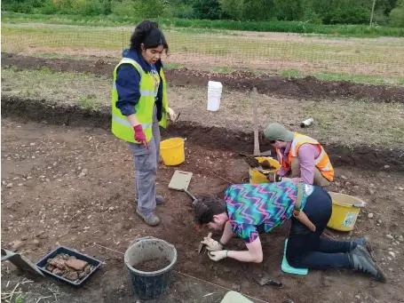 Archaeolog­ists unearth remains of Roman villa - PressReader