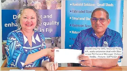 Parties sign renewed partnershi­p - PressReader