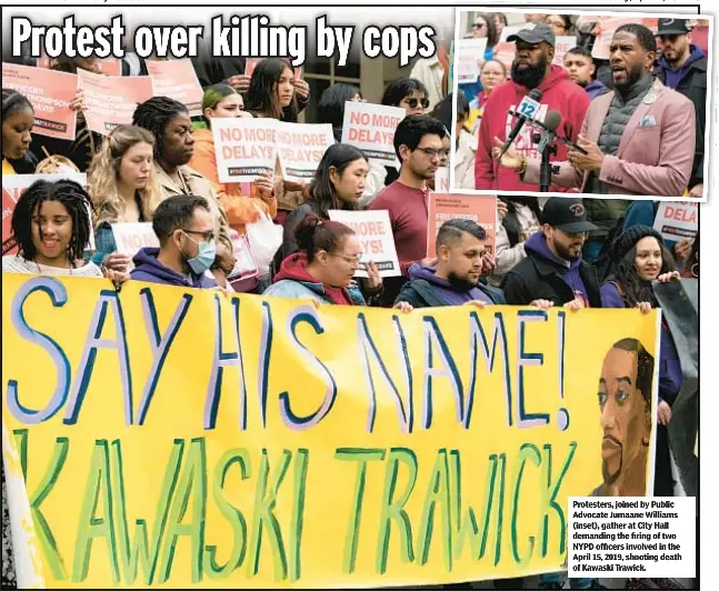 Protest over killing by cops - PressReader