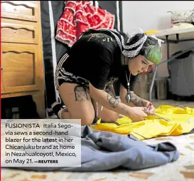 MEXICAN DESIGNER BLENDS CHICANO AND JAPAN’S HARAJUKU STYLES - PressReader