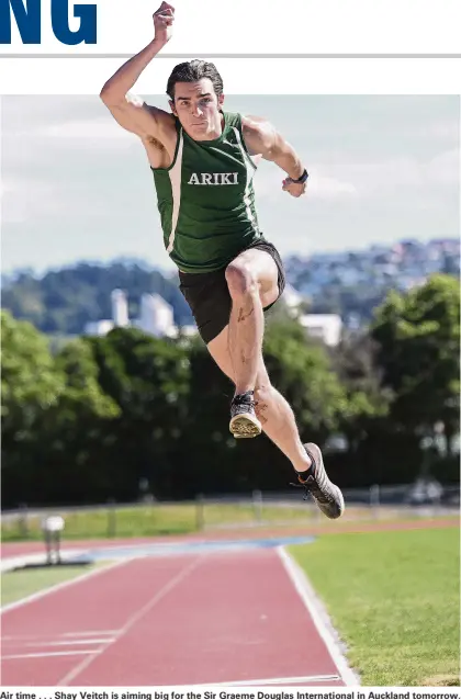 Veitch looking to hit his stride - PressReader