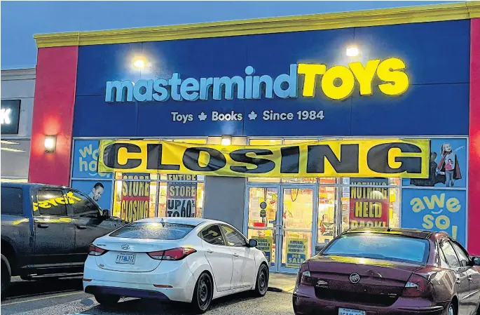 Mastermind Toys store closing in Sydney - PressReader