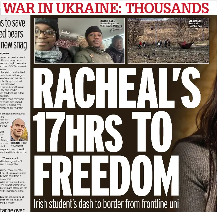 RACHEAL’S 17HRS TO FREEDOM - PressReader