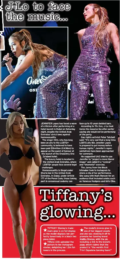 J-Lo to face the music... - PressReader