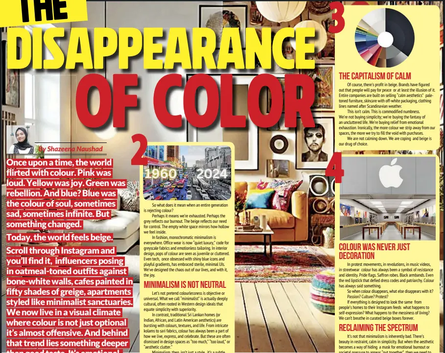 THE DISAPPEARA­NCE OF COLOR - PressReader