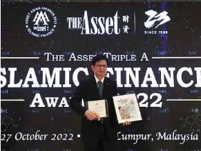 Cagamas recognised at The Asset Triple A Finance Awards, GIFA - PressReader