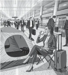 Passengers are arriving too early for their flights: They should do ...