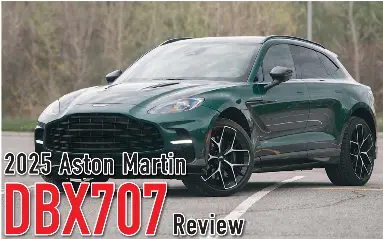 2025 Aston Martin DBX707 - PressReader