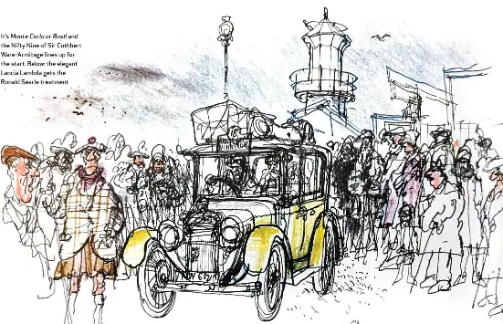 Motoring art Ronald Searle - PressReader