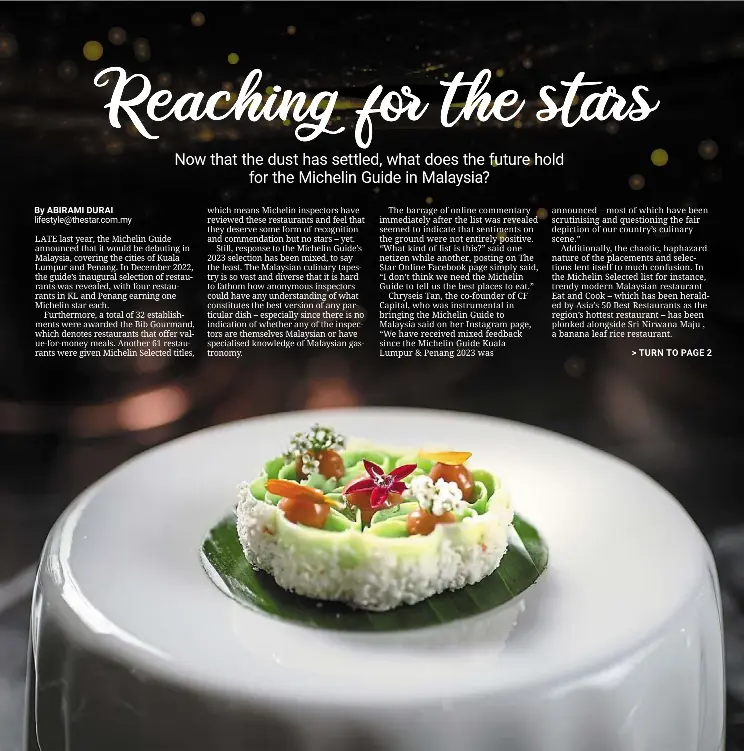REACHING FOR THE STARS - PressReader
