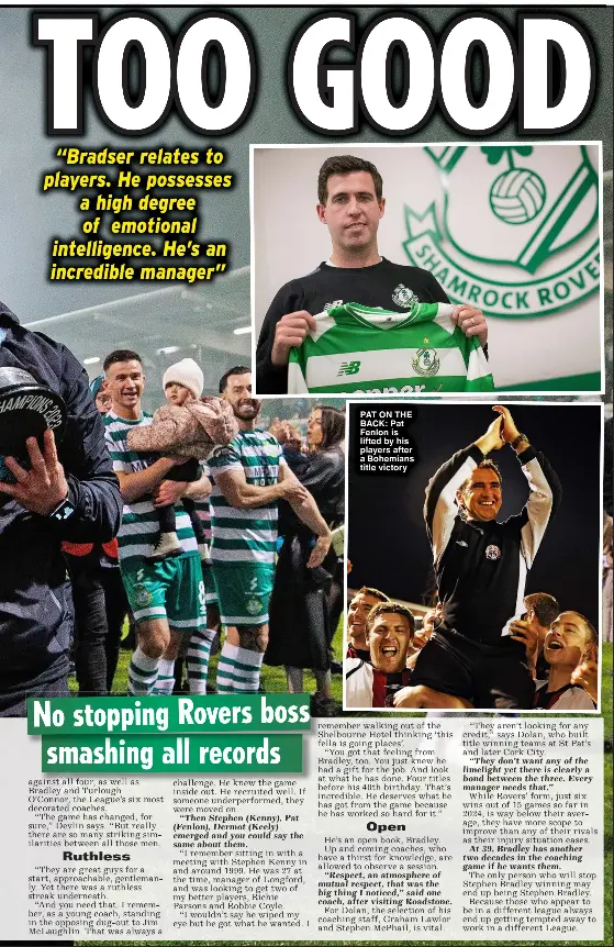 DYCHE’S PLANS STILL ON HOLD - PressReader