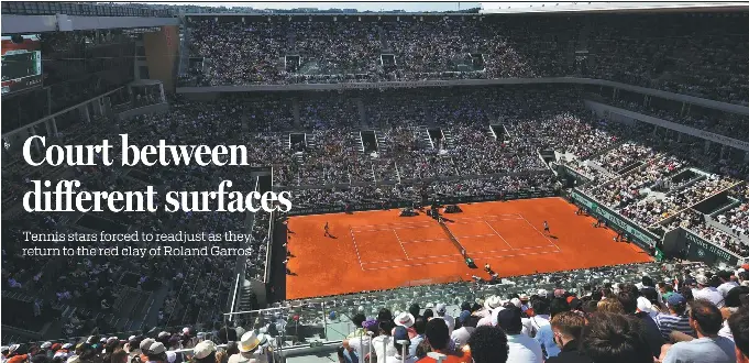 Court between different surfaces - PressReader