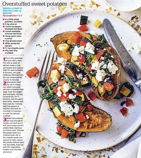 Overstuffe­d sweet potatoes - PressReader