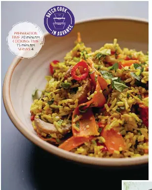 Turmeric veggie fried rice - PressReader
