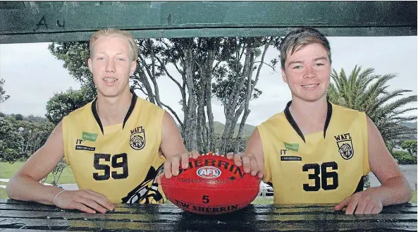 Aussie rules pair eye Tasman trip - PressReader