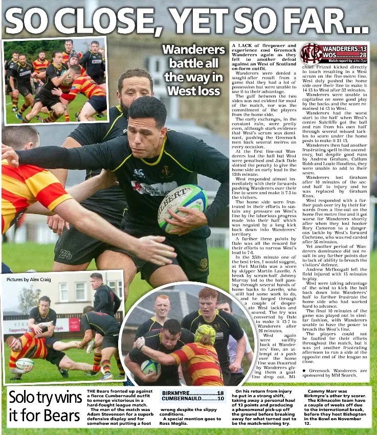 SO CLOSE, YET SO FAR... - PressReader