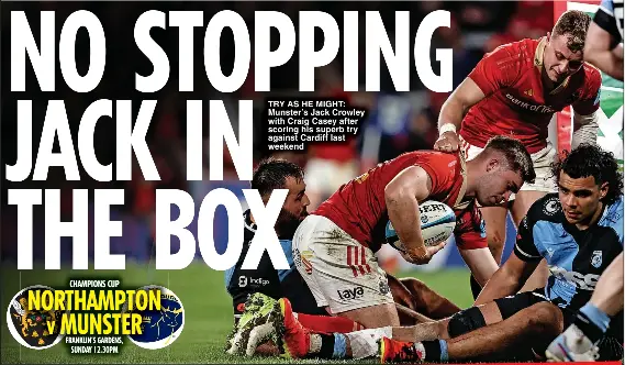 RUGBY NO STOPPING JACK IN THE BOX - PressReader