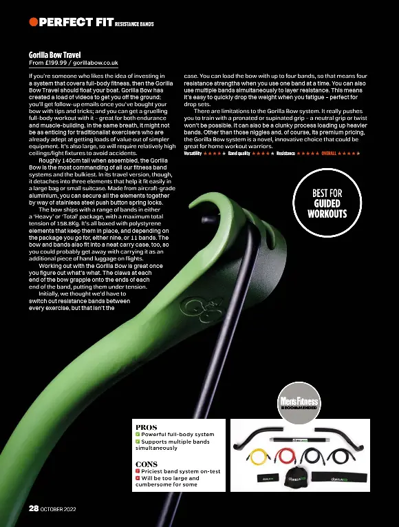 Gorilla Bow Travel TRX RIP Trainer - PressReader