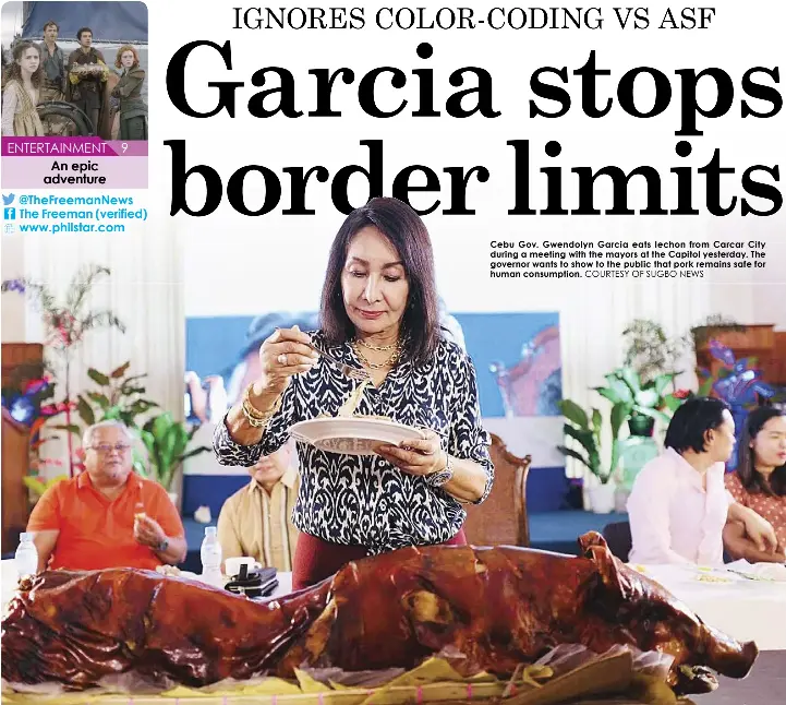 Garcia stops border limits - PressReader