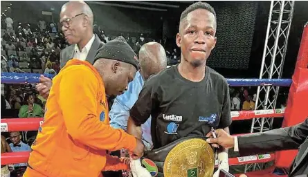 ‘Kuse won’t be vacating national belt’ - PressReader