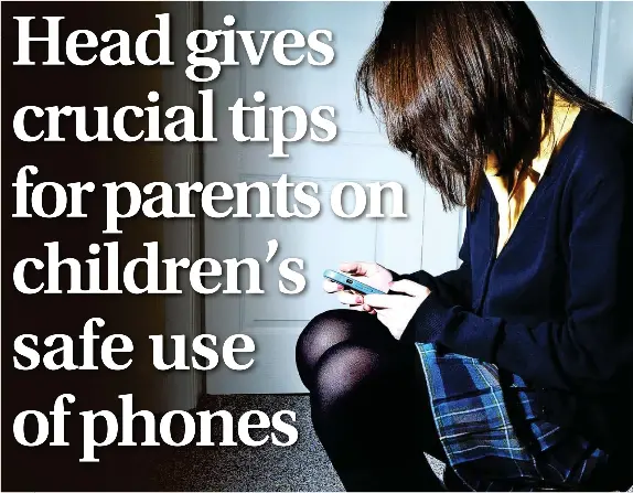 Head gives crucial tips for parents on children’s safe use of phones - PressReader