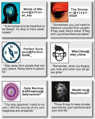 YOUR MOTIVATION­AL TWEETS - PressReader