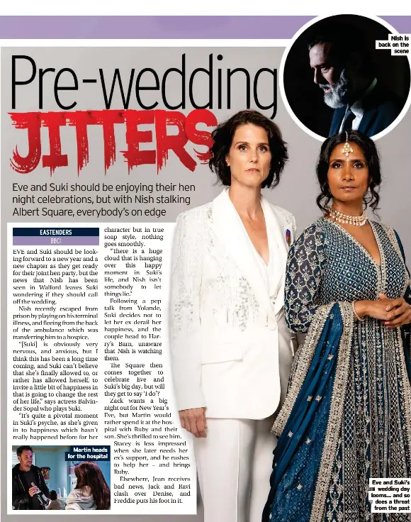 EASTENDERS BBC1 Pre-wedding JITTERS - PressReader