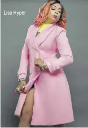 Lisa Hyper prepares for UK gigs - PressReader