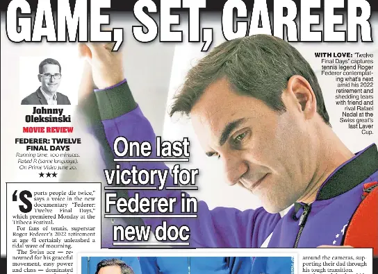 GAME, SET, CAREER - PressReader