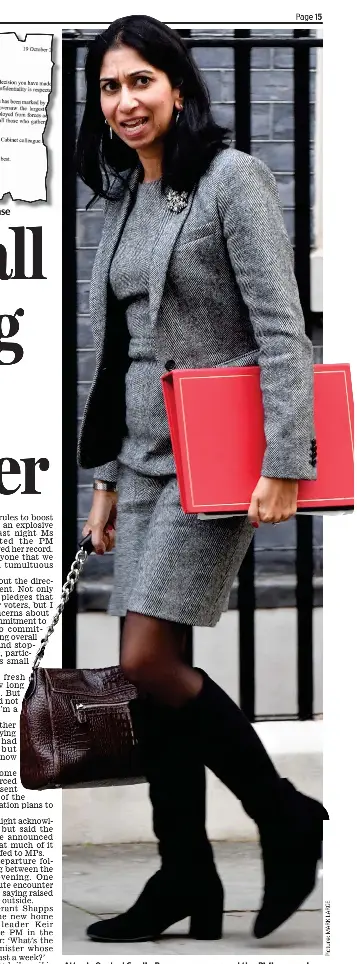 Truss in freefall af ter ‘shouting match’ with sacked minister - PressReader