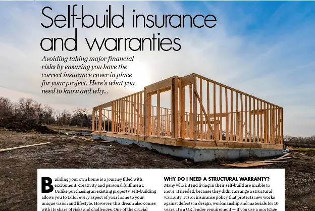 Self-build insurance and warranties - PressReader