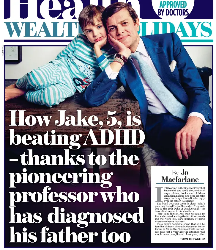 How Jake, 5, is beating ADHD – thanks to the pioneering professor who has diagnosed his father ...