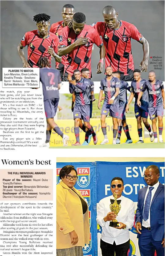 Buffs’ Mazwi is Women’s best - PressReader