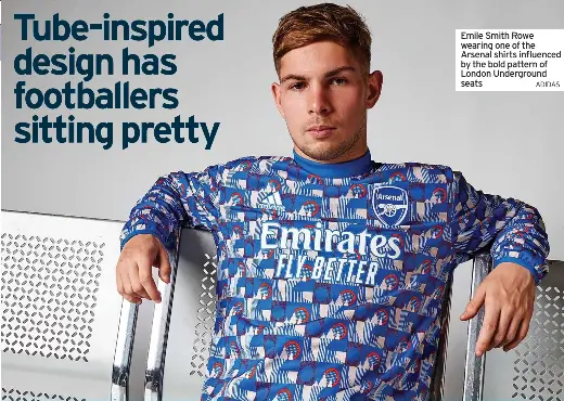 Tube-inspired design has footballer­s sitting pretty - PressReader