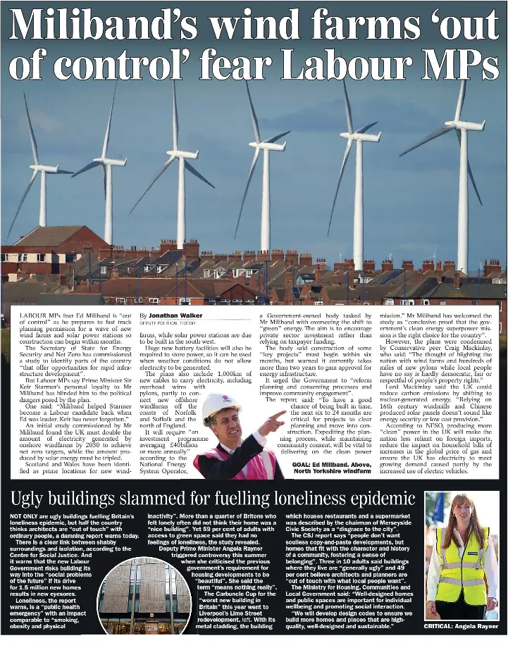Miliband’s wind farms ‘out of control’ fear Labour MPS - PressReader