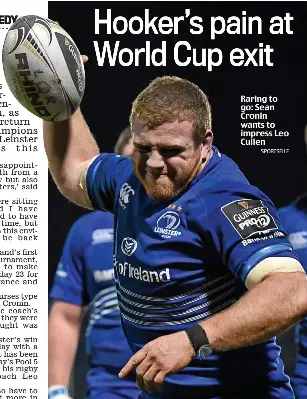 CRONIN’S REGRETS - PressReader