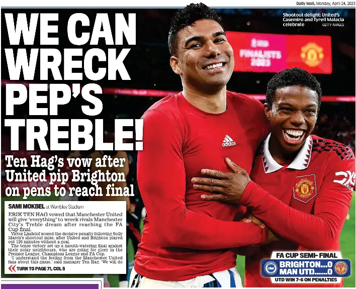 WE CAN WRECK PEP’S TREBLE! - PressReader