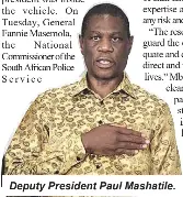 What ANC leaders are saying about Mashatile’s ‘assassinat­ion’ attempt ...