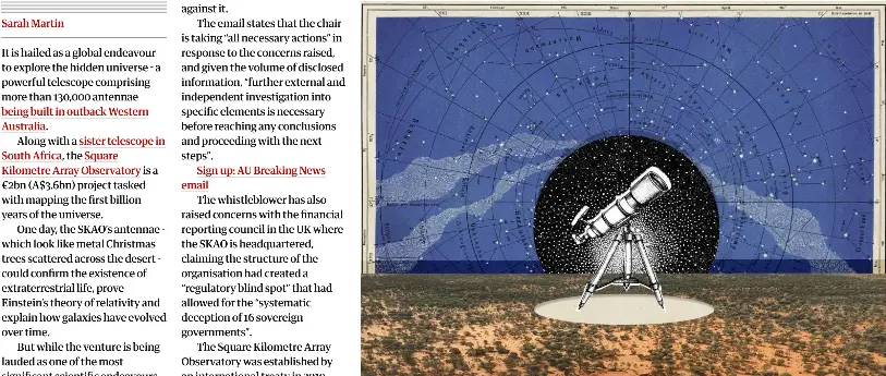 A giant telescope was supposed to answer the universe’s big questions ...