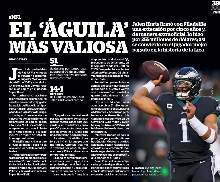 EL ‘ÁGUILA’ MÁS VALIOSA - PressReader