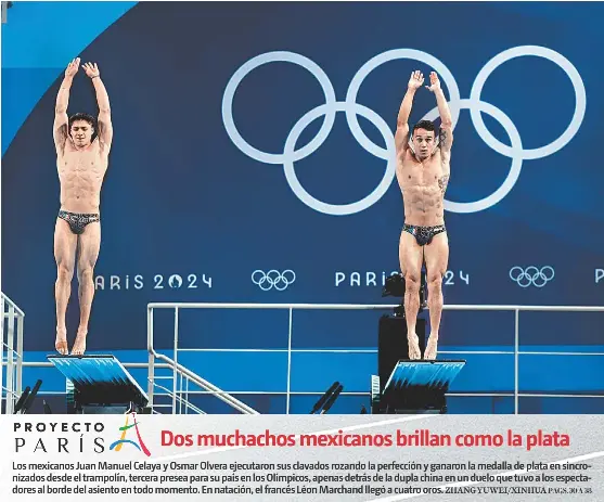 Dos muchachos mexicanos brillan como la plata - PressReader