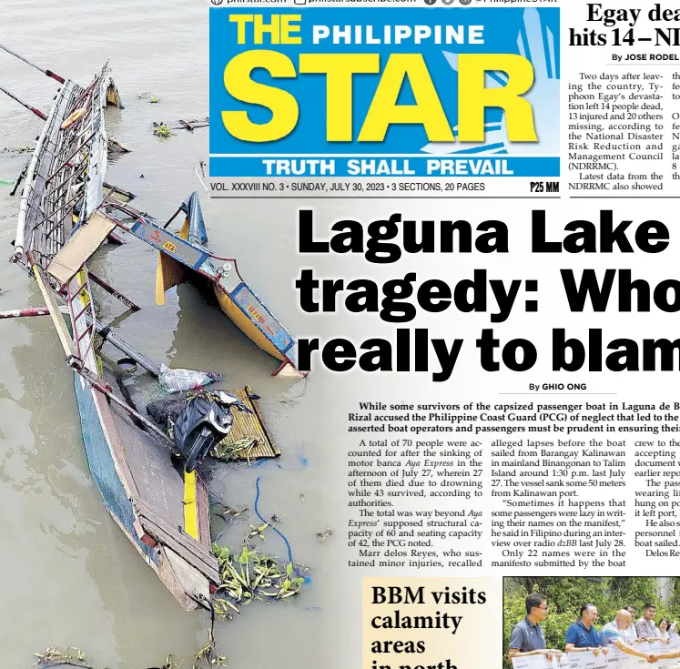 Laguna Lake tragedy: Who’s really to blame? - PressReader