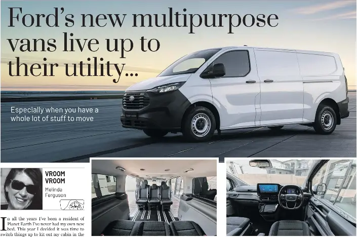 Ford’s new multipurpo­se vans live up to their utility... - PressReader