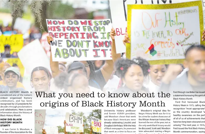 What you need to know about the origins of Black History Month ...