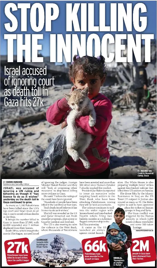 STOP KILLING THE INNOCENT - PressReader