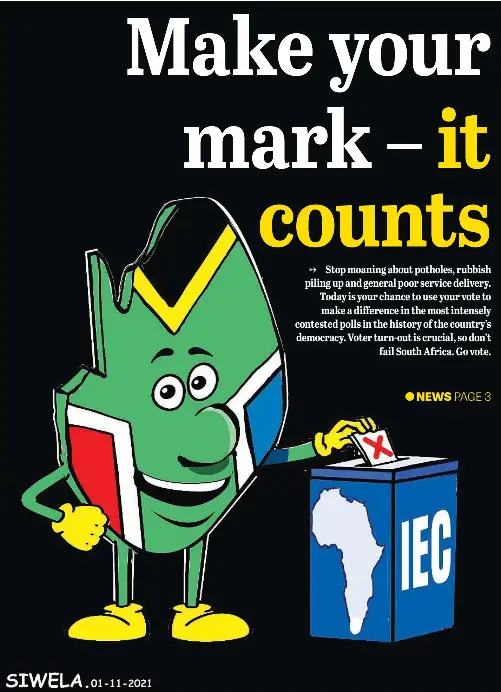 Make your mark – it counts - PressReader