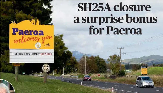 SH25A closure a surprise bonus for Paeroa - PressReader