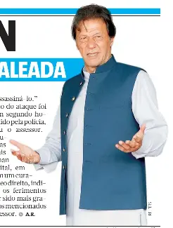 IMRAN KHAN GLÓRIA DO CRÍQUETE BALEADA - PressReader